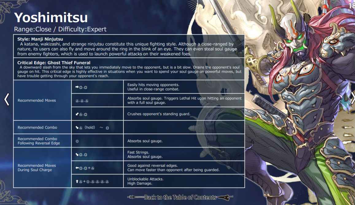 Soul Calibur 6 Move List For All Characters - PlayStation Universe