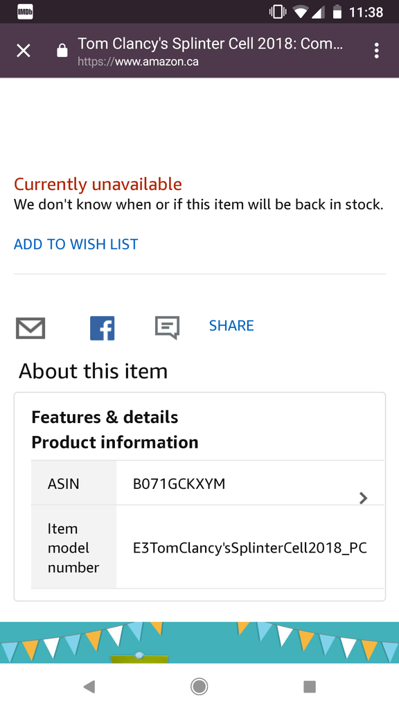 تسريبات: جزء جديد للعبة التجسس Splinter Cell سيتم الكشف عنه في E3 2018.. | VGA4A