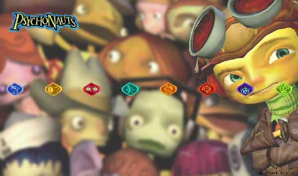 Psychonauts - faces background - PlayStation Universe