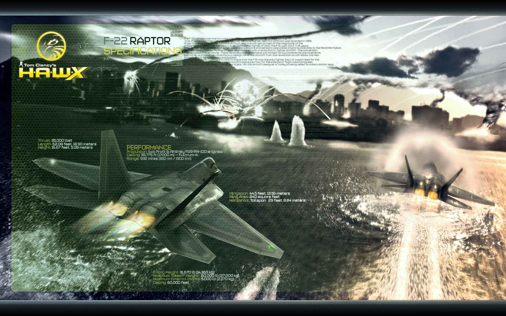 Tom Clancy's HAWX - 4K - PlayStation Universe