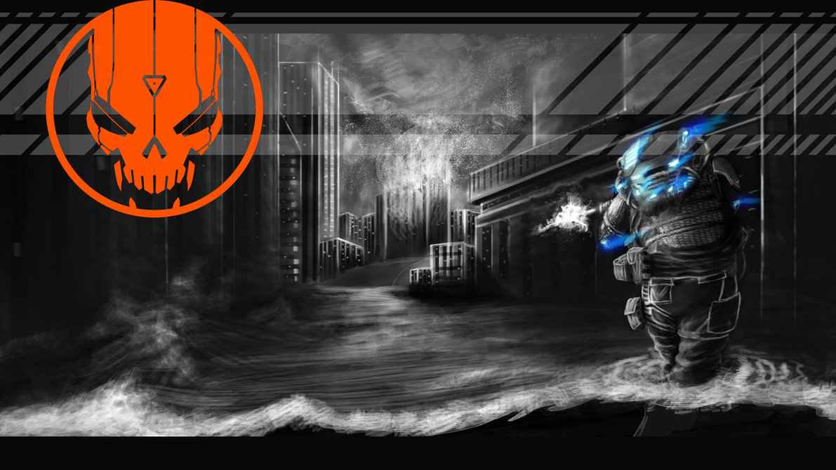Blacklight Retribution Logo Wallpaper