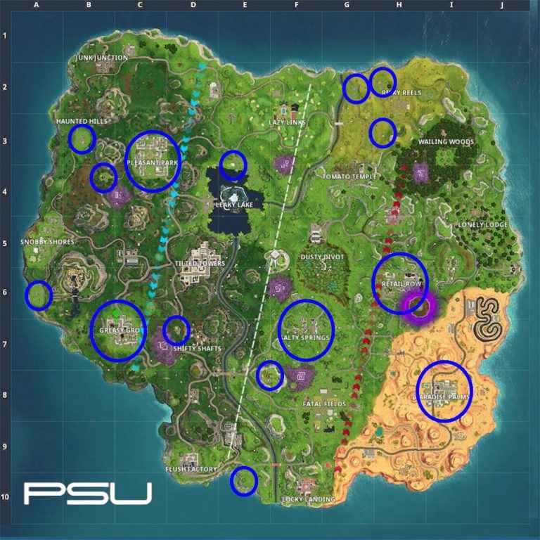 Fortnite Doorbell Locations - Week 4 Challenges - PlayStation Universe