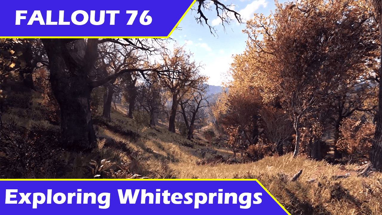 Fallout 76: Exploring Whitespring Hotel In 3 Player Co-op - PlayStation ...