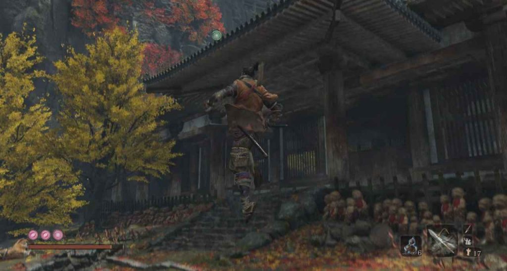 Sekiro: Shadows Die Twice Senpou Temple, Mt. Kongo Walkthrough - Items ...