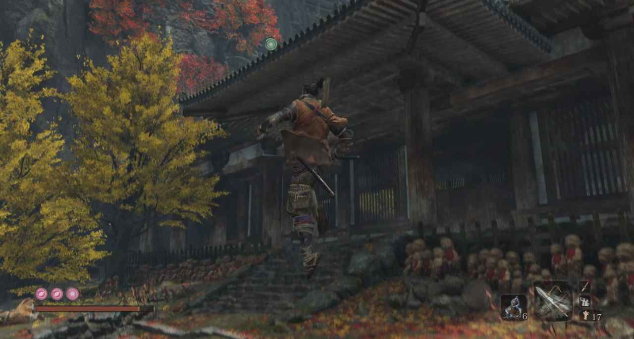 Sekiro: Shadows Die Twice Senpou Temple, Mt. Kongo Walkthrough - Items ...
