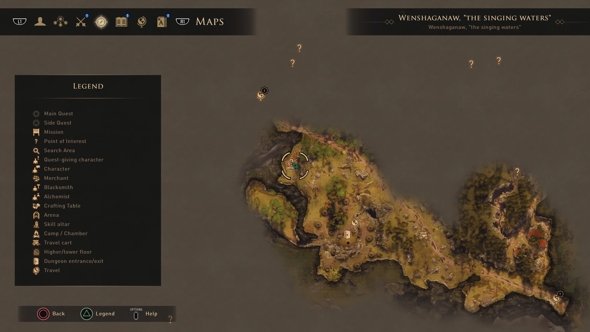 GreedFall Wenshaganaw Campsite & Skill Altar Locations Guide ...