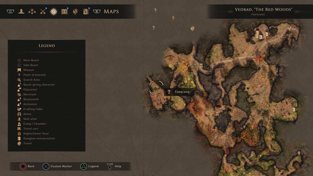 GreedFall Vedrad Campsite and Skill Altar Locations Guide - PlayStation ...