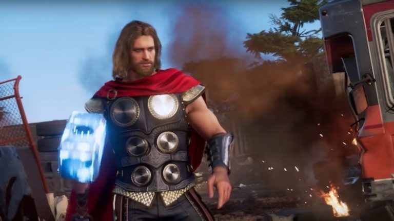 Thor Packs A Punch In New Marvel's Avengers Video - PlayStation Universe