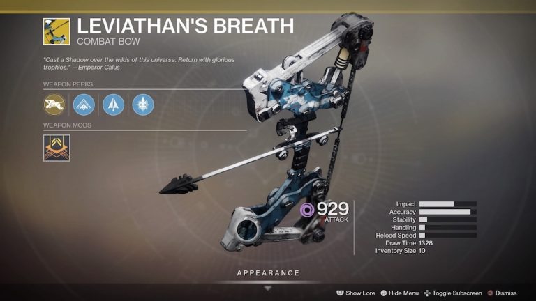 Destiny 2 - How to Get Leviathan's Breath - PlayStation Universe