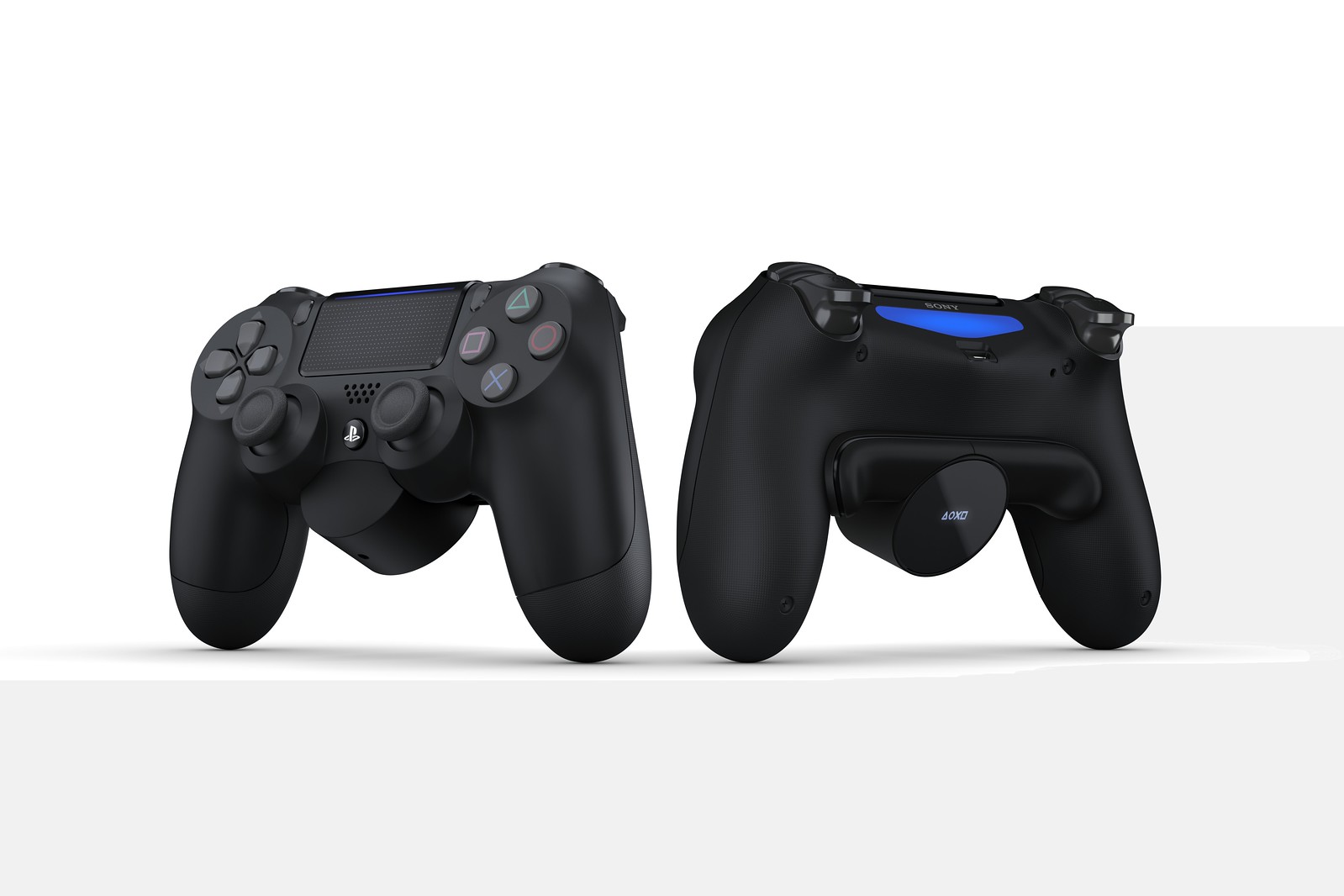 Sony Unveils DualShock 4 PS4 Back Button Attachment - PlayStation Universe Sony Unveils DualShock 4 PS4 Back Button Attachment - PlayStation Universe