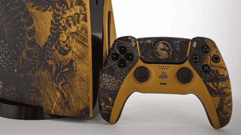 This Mortal Kombat Custom Ps5 Looks Utterly Fantastic Playstation