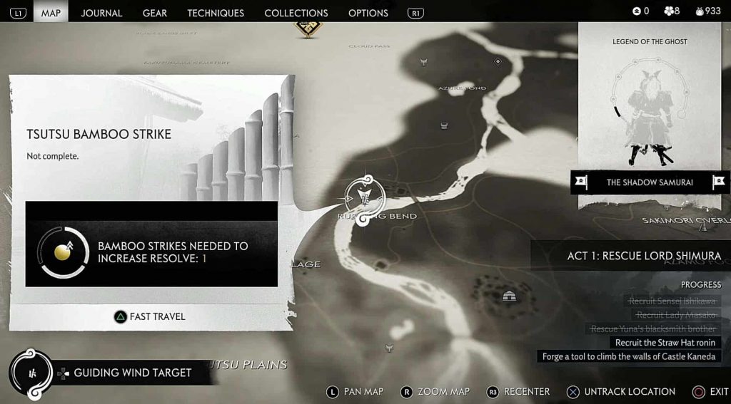 Ghost Of Tsushima - Bamboo Strike Locations - PlayStation Universe