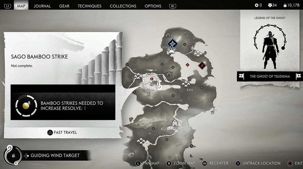 Ghost Of Tsushima - Bamboo Strike Locations - PlayStation Universe