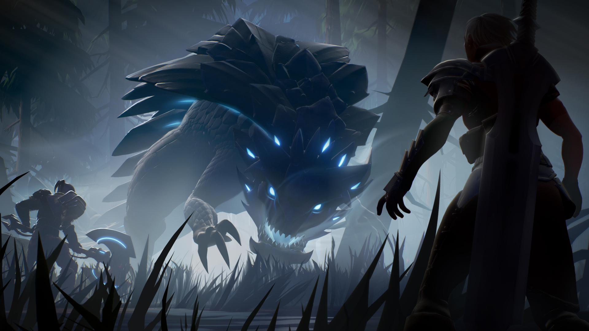 Dauntless Symbol Black Background