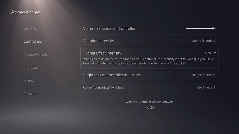 How To Change The DualSense Trigger Effect Intensity/Adaptive Triggers ...