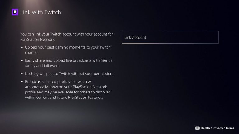 How To Stream On Twitch From Your PS5 - How To Set Up Twitch On Your ...