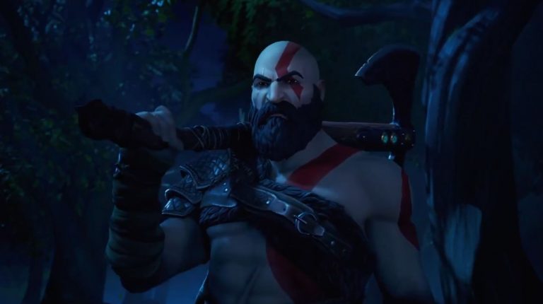 Get Your First In-Game Look At The Fortnite Kratos Skin, Available Now ...