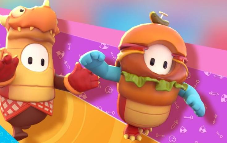 Fall Guys Teams With Alienware For Free Dragon Hugger And Fast Food DLC ...