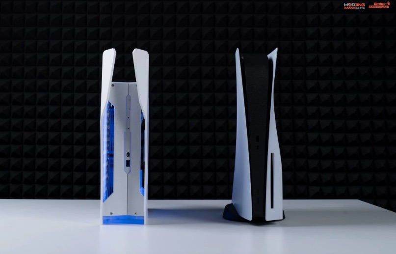 A PC Hardware Modder Has Managed To Create A Water Cooled PS5 ...