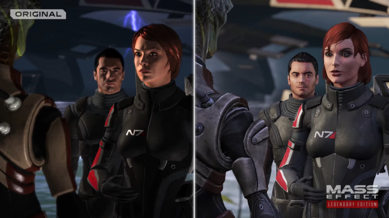 New Mass Effect Legendary Edition Trailer Showcases Visual