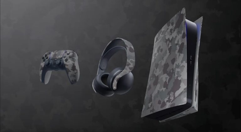 PS5 Gray Camouflage Collection Announced For Fall 2022 - PlayStation ...