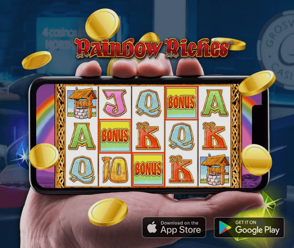 Play Rainbow Riches Games in Mobile and Tablets