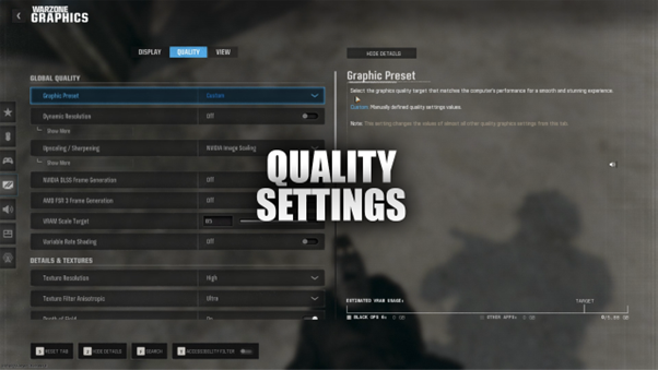 Best Call of Duty Warzone Settings (2024) - PlayStation Universe