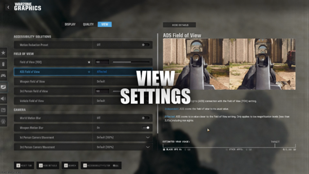 Best Call of Duty Warzone Settings (2024) - PlayStation Universe