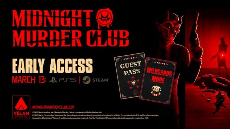 Midnight Murder Club Early Access Kicks Off On March 13, Full Cross ...