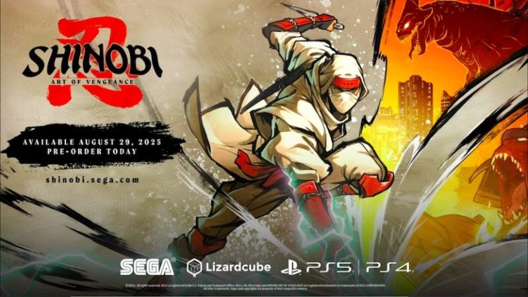 Shinobi: Art Of Vengeance Coming To PS5 & PS4 On August 29 - PlayStation Universe