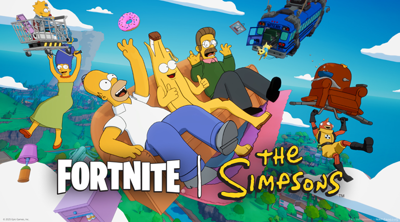 The Simpsons update in Fortnite brings together Generation X ...