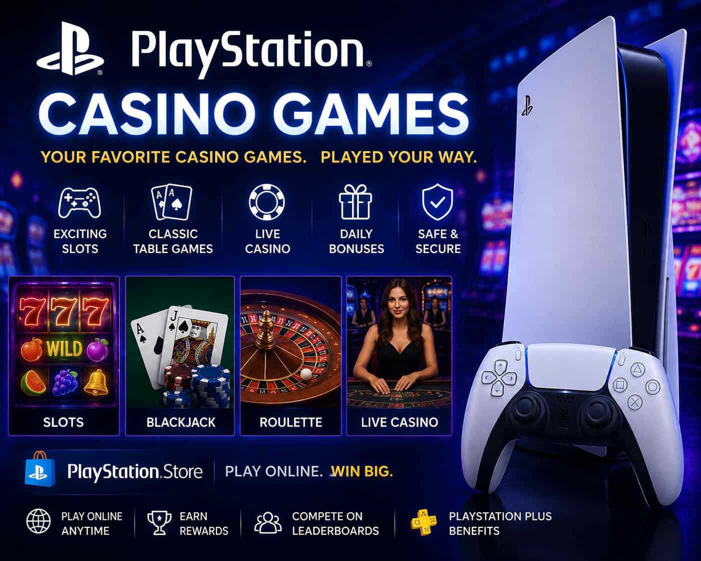 PlayStation Casino Games - PlayStation Universe